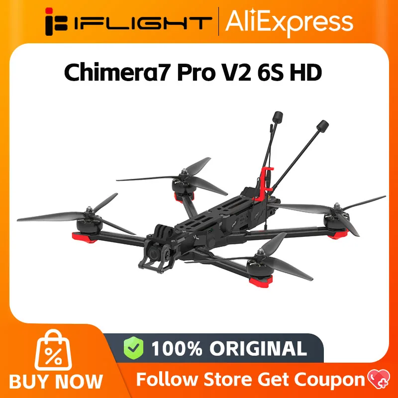 iFlight-Chimera7-Pro-V2-HD-7-5inch-6S-FPV-BNF-with-BLITZ-F7-55A-Stack ...