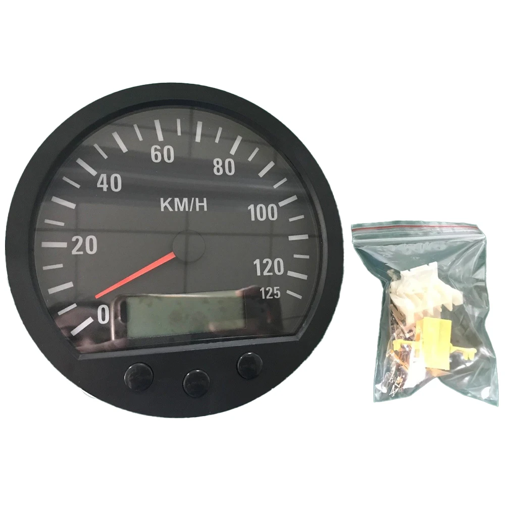 Popular-Universal-140mm-Diameter-Truck-Speedometer-0-125km-h-Odometer-0 ...
