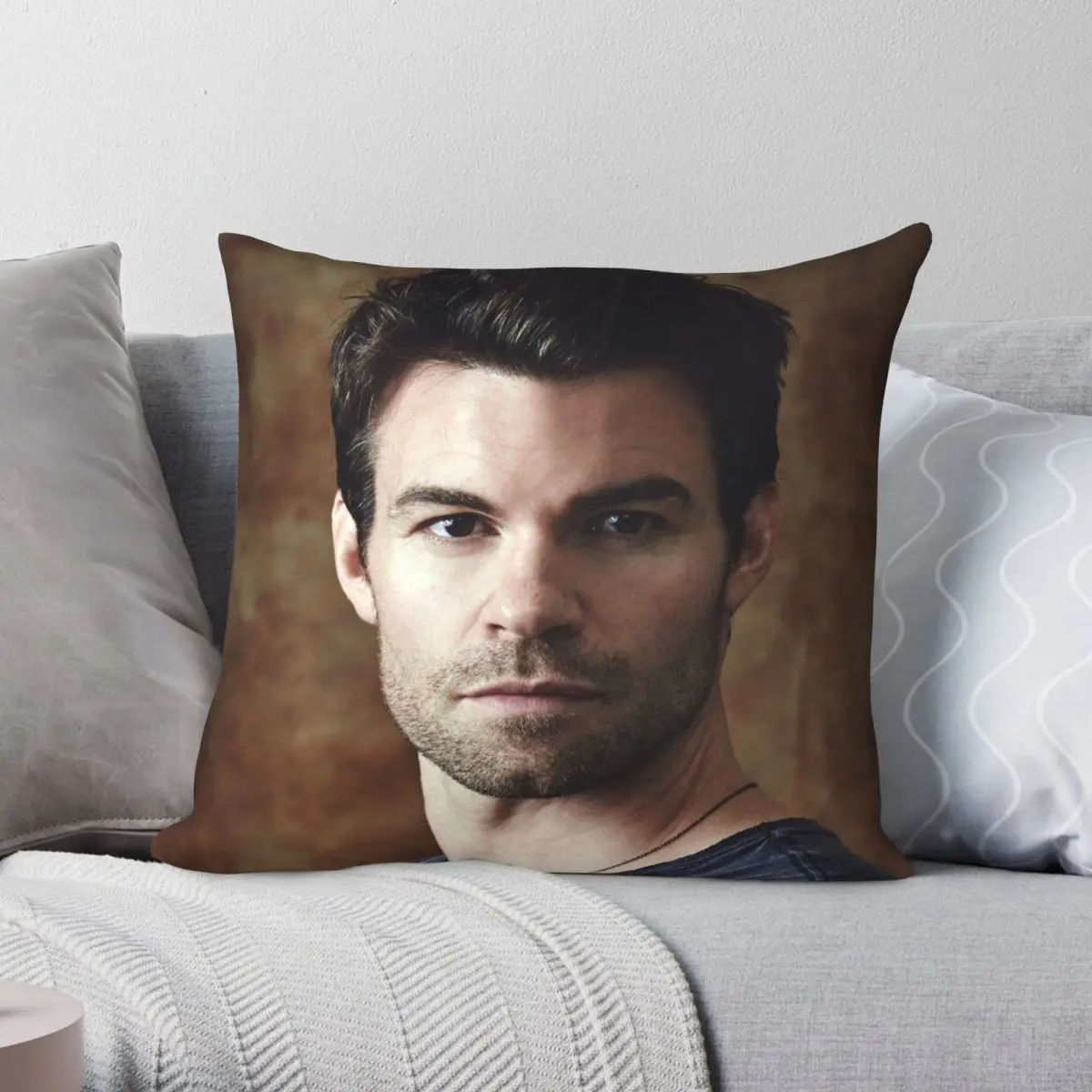 Bed Cushion Cover | Throw Pillow Case | Daniel Gillies | Cover Daniel ...