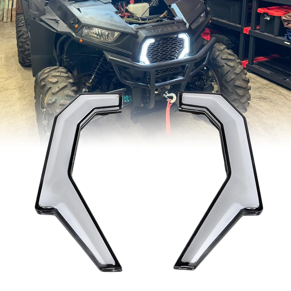 LED Turn Signal Light Front Fang Accent Lights for Polaris RZR XP XP4 ...