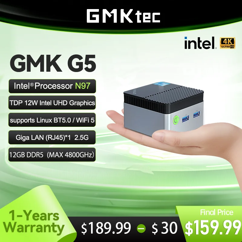 GMKtec-Mini-PC-GMK-G5-NUCBOX-Intel-N97-system-Window-11Pro-DDR5-4800MHz ...