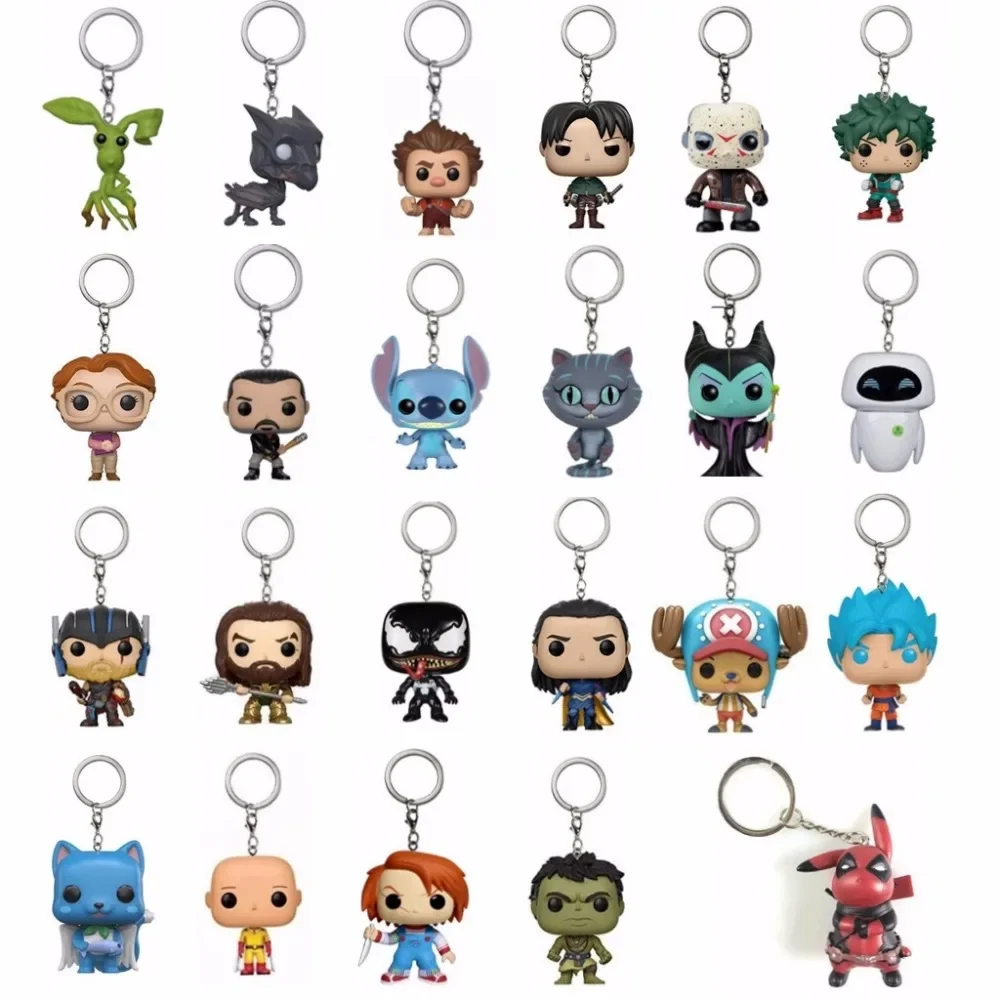 FUNKO-POP-Vegeta-Son-Goku-Saiya-Keychain-Toy-Fantastic-Beasts-Thestral ...