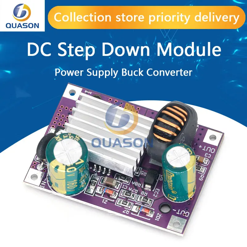 DC Step Down Module Power Supply Buck Converter Non-isolated Stabilizer ...