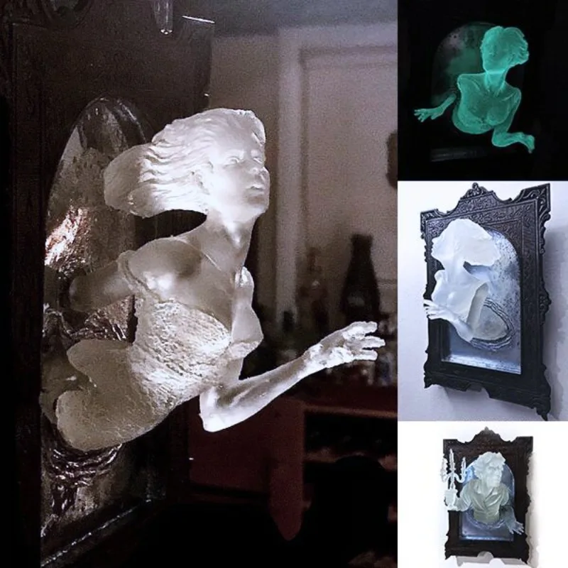 Ghost-in-the-Mirror-Wall-Plaque-Wall-Decoration-Halloween-Haunted-House ...