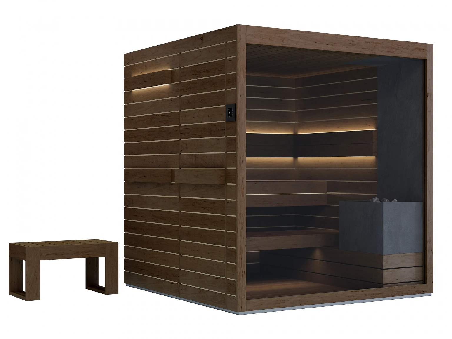 Villa-custom-home-sauna-far-infrared-household-sweat-steam-room-dry ...