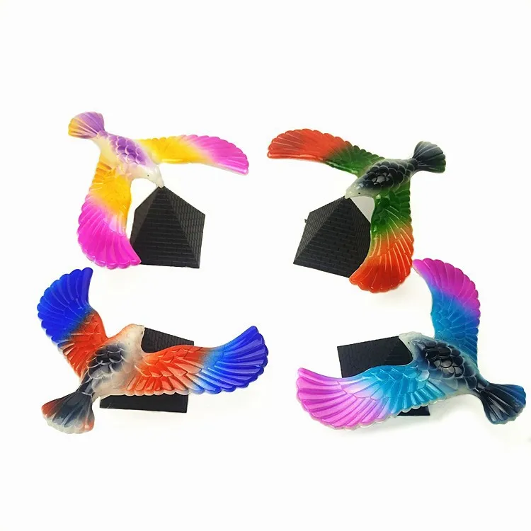 1Pc-Gravity-Bird-With-Pyramid-Combination-Balance-Bird-Set-Ornament ...