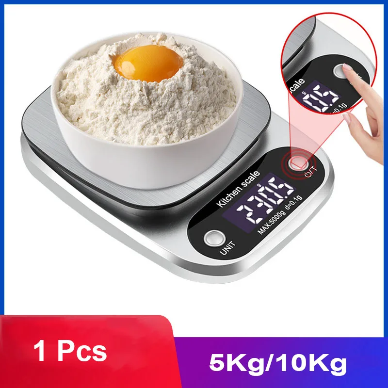 1Pcs-5kg-10kg-Stainless-Steel-LCD-Display-Kitchen-Scales-Cake ...