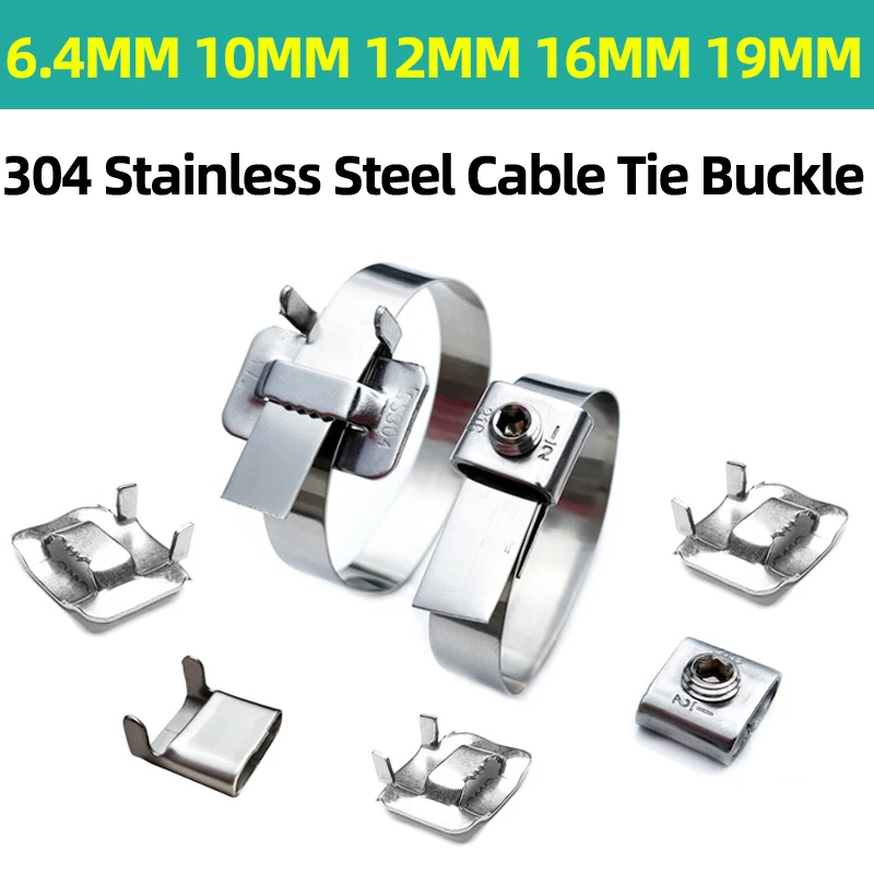 Cable Tie Buckle 304 Stainless Steel L type Turnbuckle 6.4/10/12/16 ...