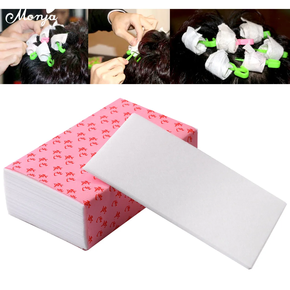 100pcs/pack Thicken and High Temperature Resistant Professional Salon ...