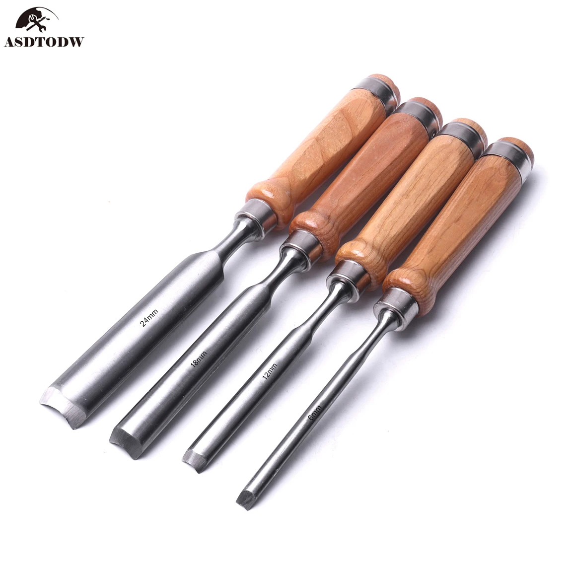 Chrome-Vanadium-SteelCarpenter-Half-Round-Woodworking-Chisel-Set-Wood ...
