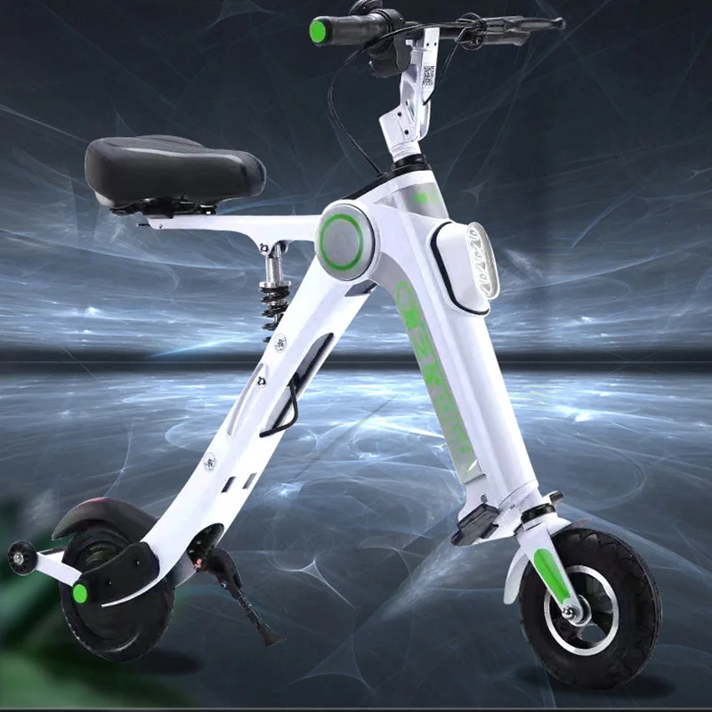 Folding-Electric-Scooter-Conversion-Kit-Adults-Full-Suspension-Powerful ...
