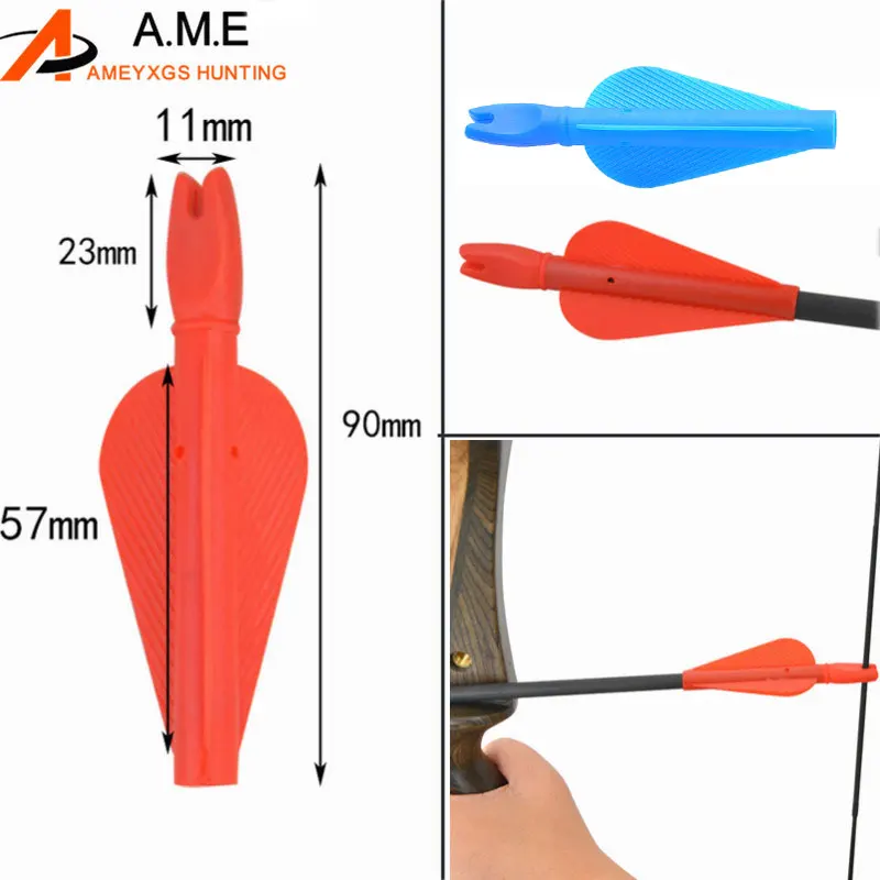 Hunting Arrow With Feathers