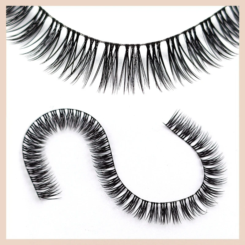 Hot selling eyelash grafting false eyelashes natural ultra fine single ...