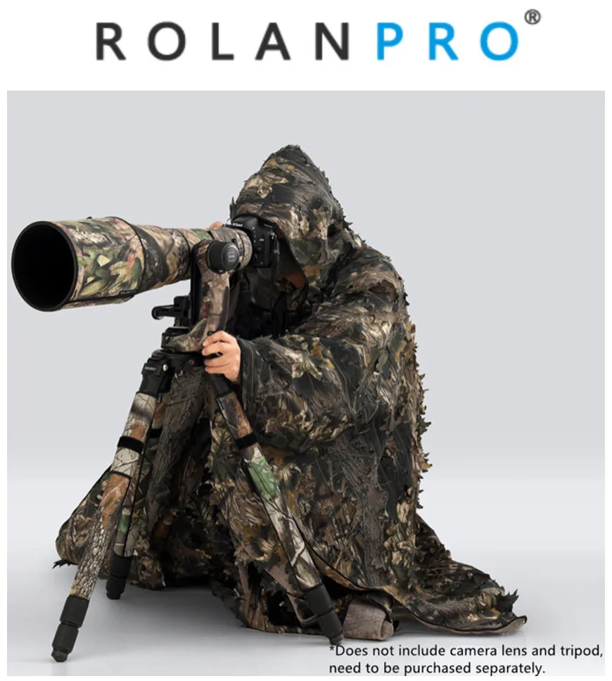 ROLANPRO-Cloak-dress-Hunting-clothes-New-3D-maple-leaf-Bionic ...