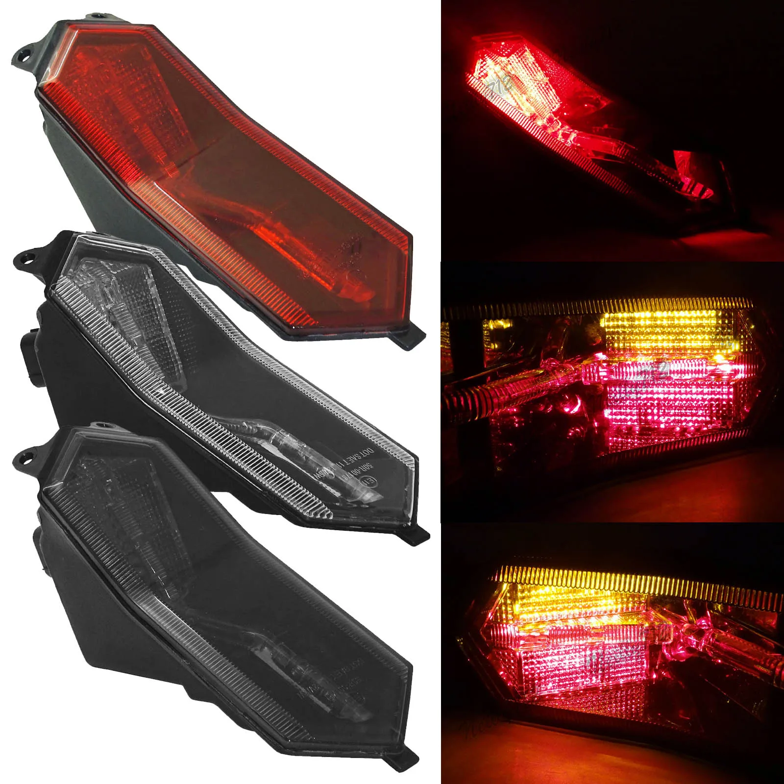 waase-Motorcycle-E-Mark-Led-Integrated-Blinker-Taillight-Tail-Brake ...