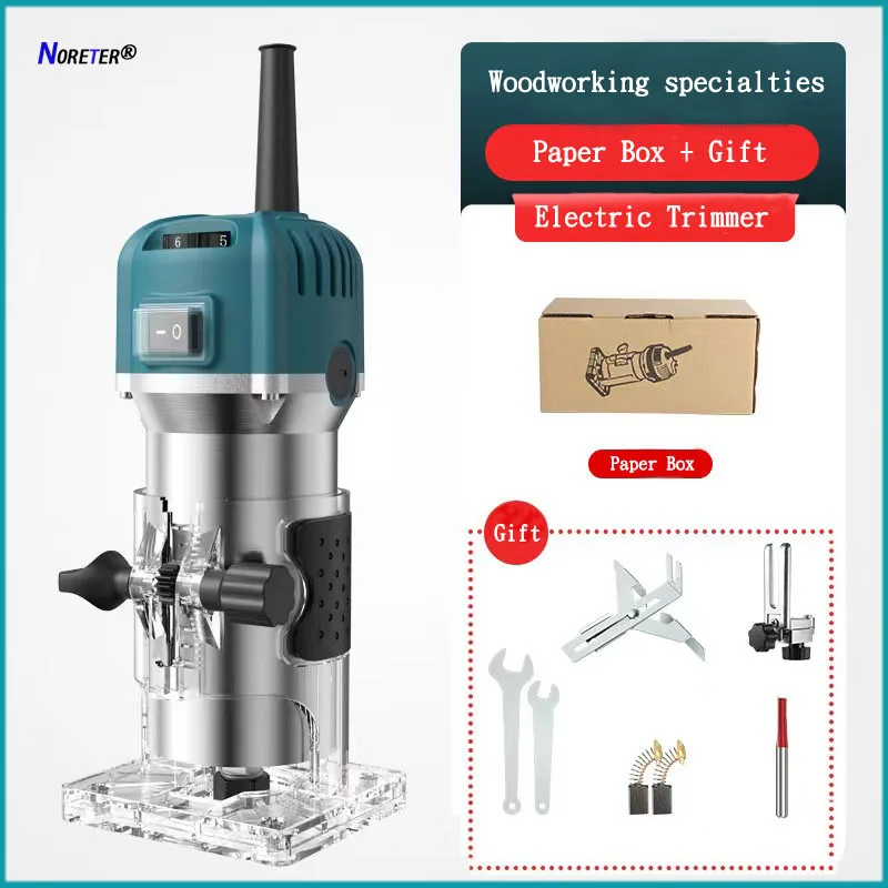 Electric-Wood-Router-Electric-Trimmer-800W-Brushed-Engraving-Slotting ...