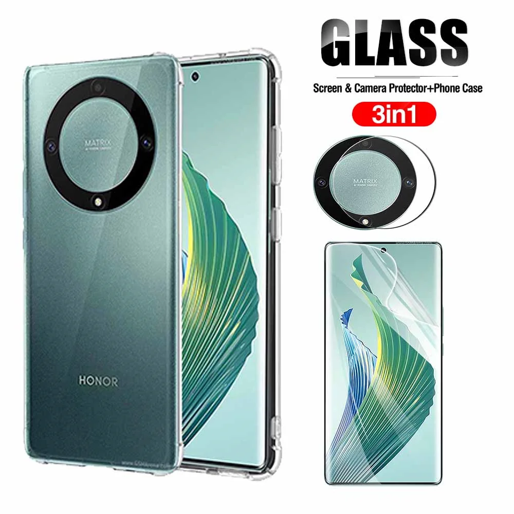 Honar Magic5 Lite 5G Case Anti shock Clear Cover For Honor Magic5 Magic ...