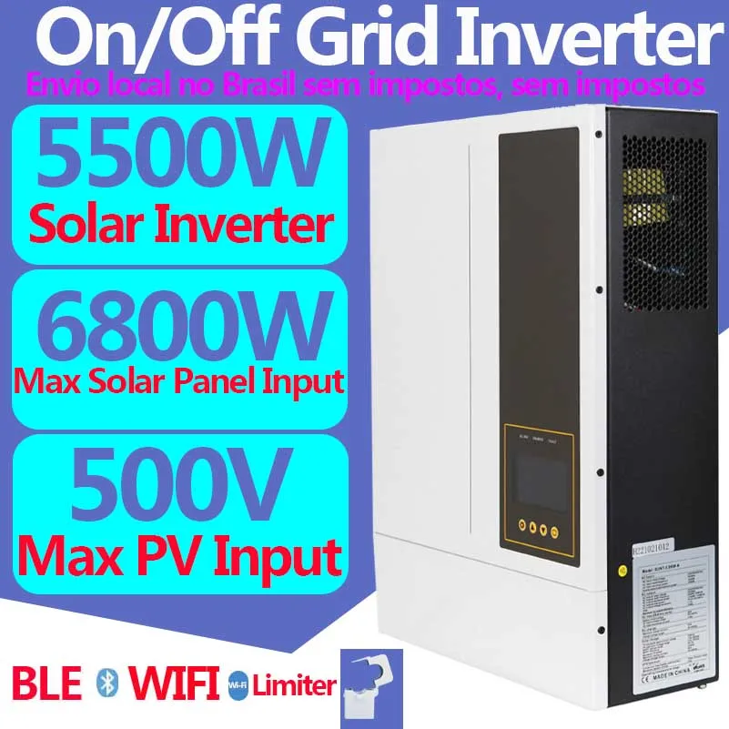 5500W-Hybrid-Inverter-DC-Input-48VDC-AC-Output-230V-Built-in-MPPT-Solar ...