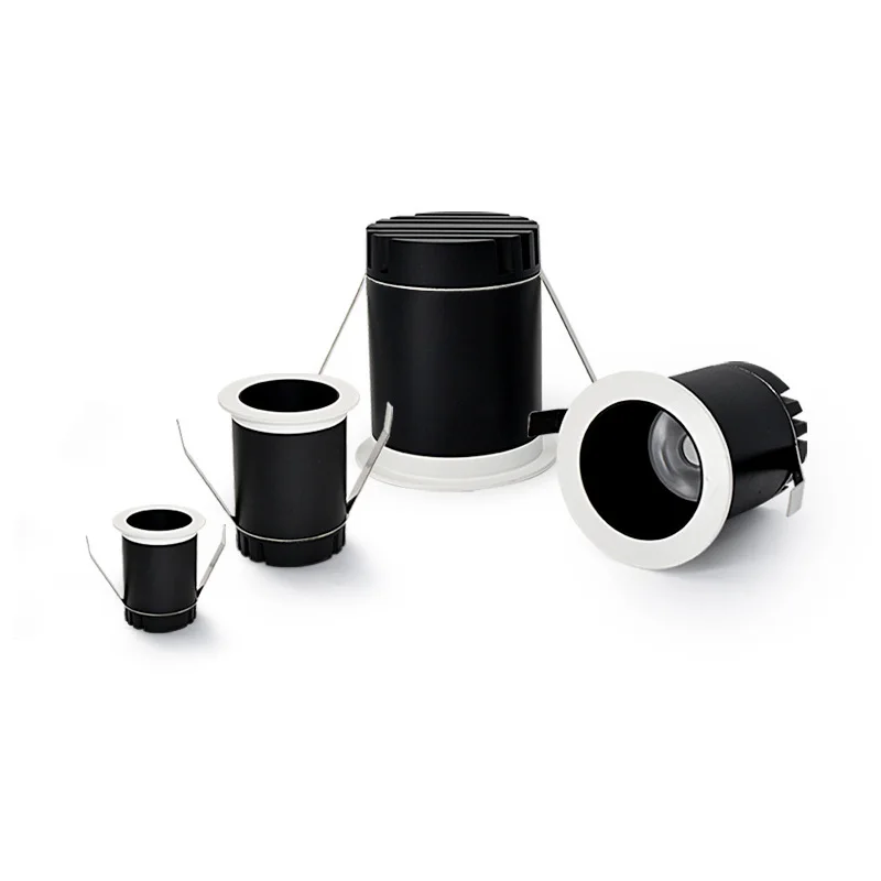 Recessed Dimmable Small Mini LED COB Spotlight 3w 5w 7w 10w 110V 220V ...