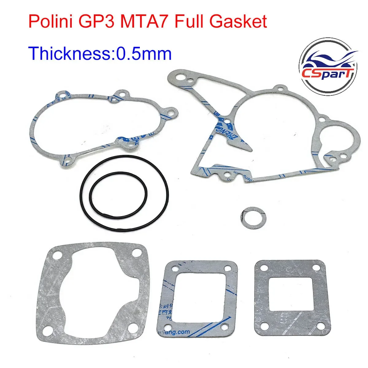 Gasket and Rubber Seal for 39CC 49CC Polini GP3 911 910 Water Cooled ...