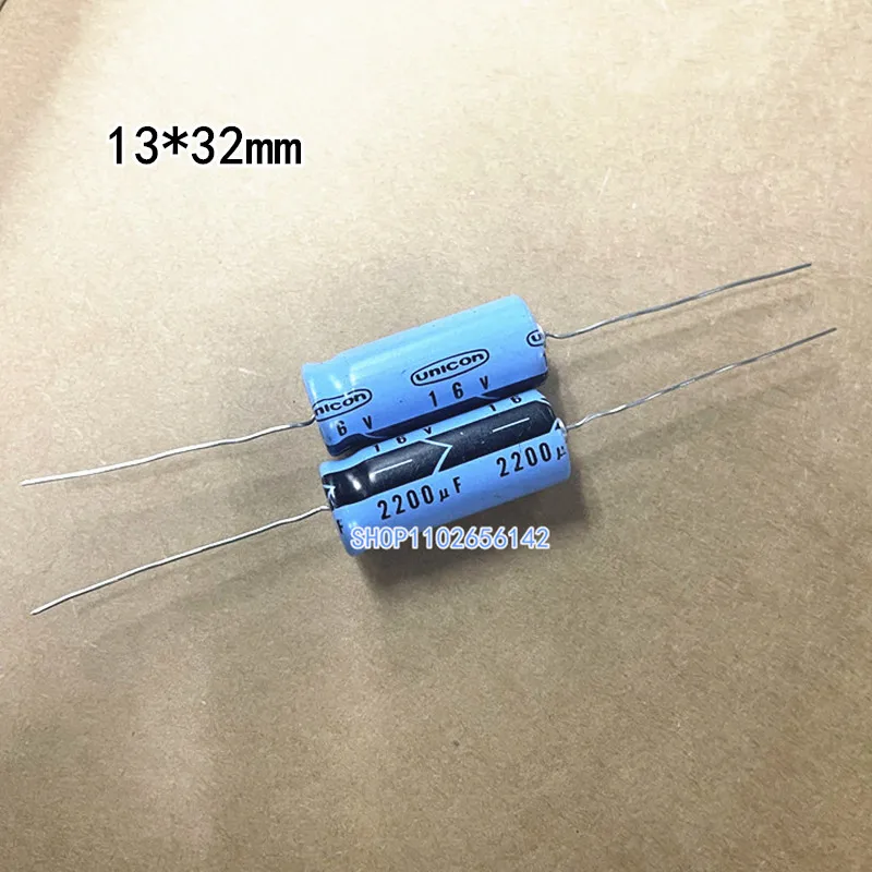 2pcs-16V-35V-2200UF-Axial-electrolytic-capacitor-UNICON-16V2200UF-16V ...