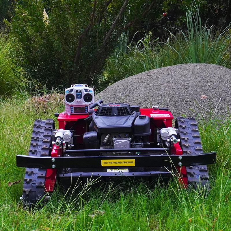 Customized High Quality All Terrain Ai Remote Lawn Mower With Engine ...