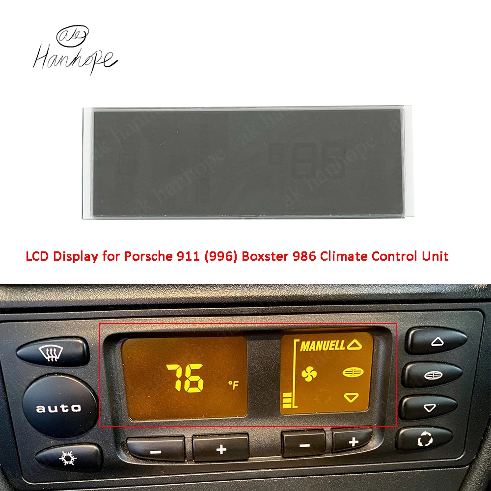 LCD Screen Display for AC Heater Temperature Climate Control for ...