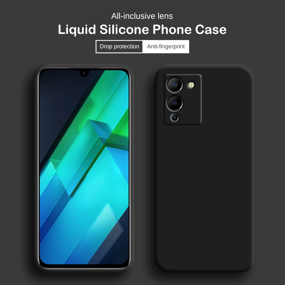 Not-12-G96-Case-Candy-Liquid-Silicone-Back-Cover-For-Infinix-Note-12 ...