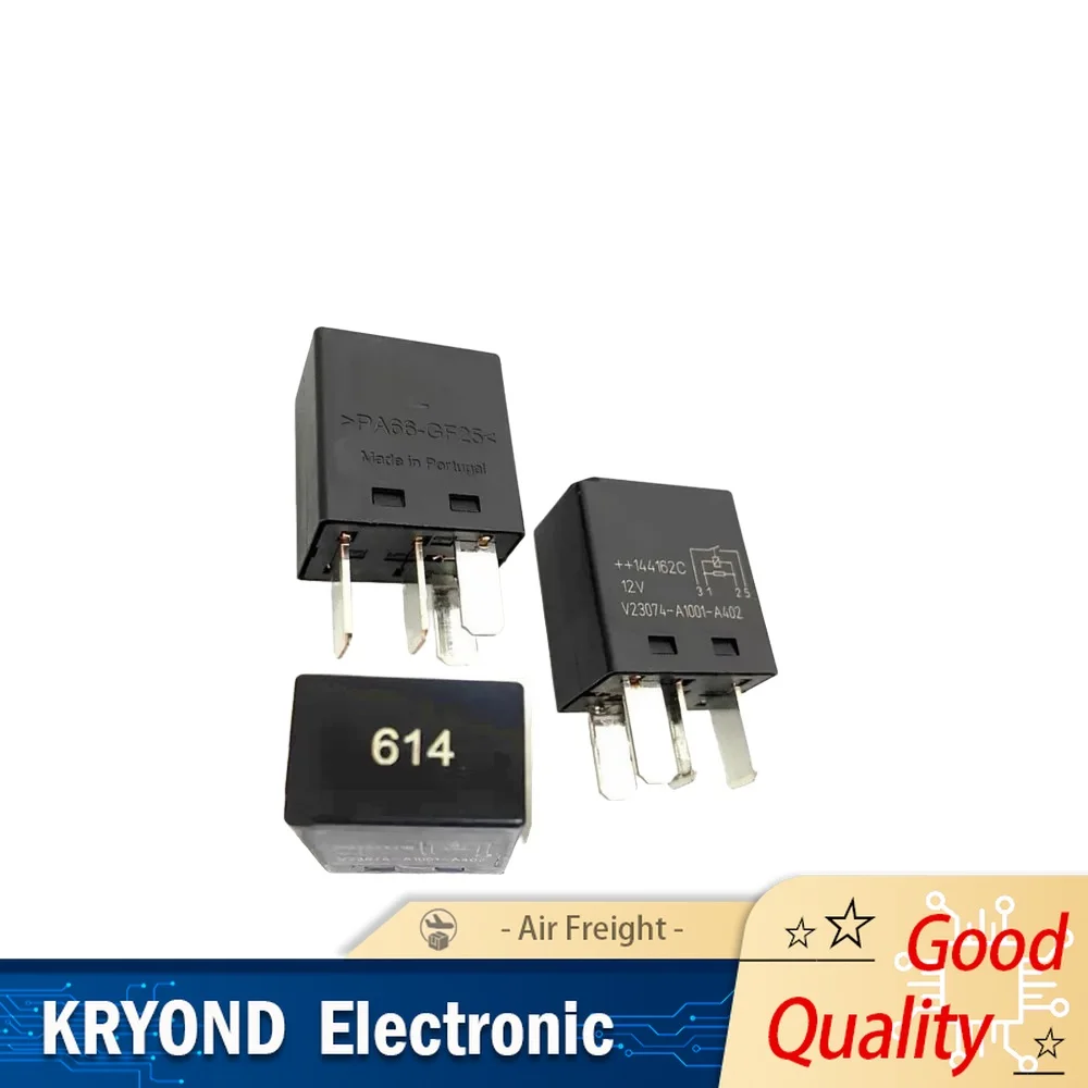 2 PCS 5 PCS 10 PCS Automotive Relay V23074-A1001-A402 12 V PA66-GF25 ...