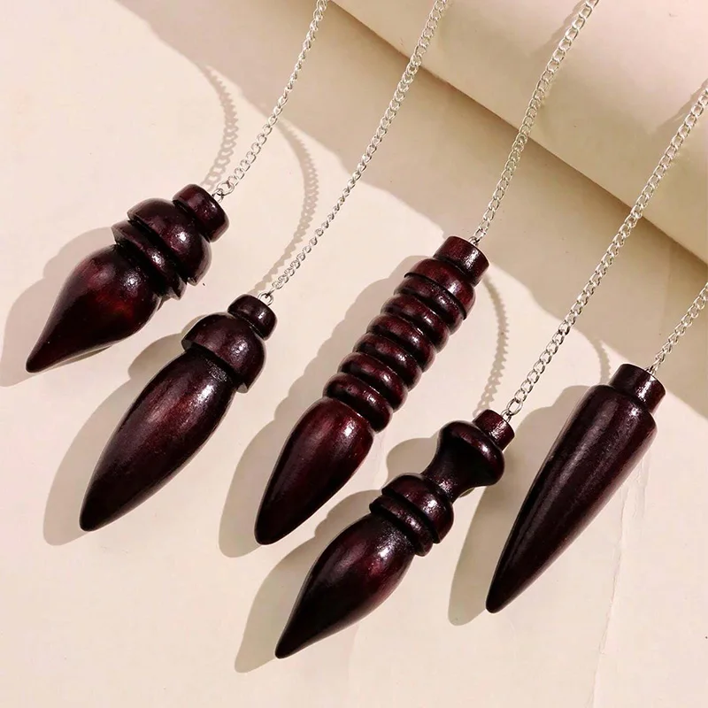 Pendule-Spirituel-veritable-en-Bois-gyptien-Naturel-avec-T-moin-M ...