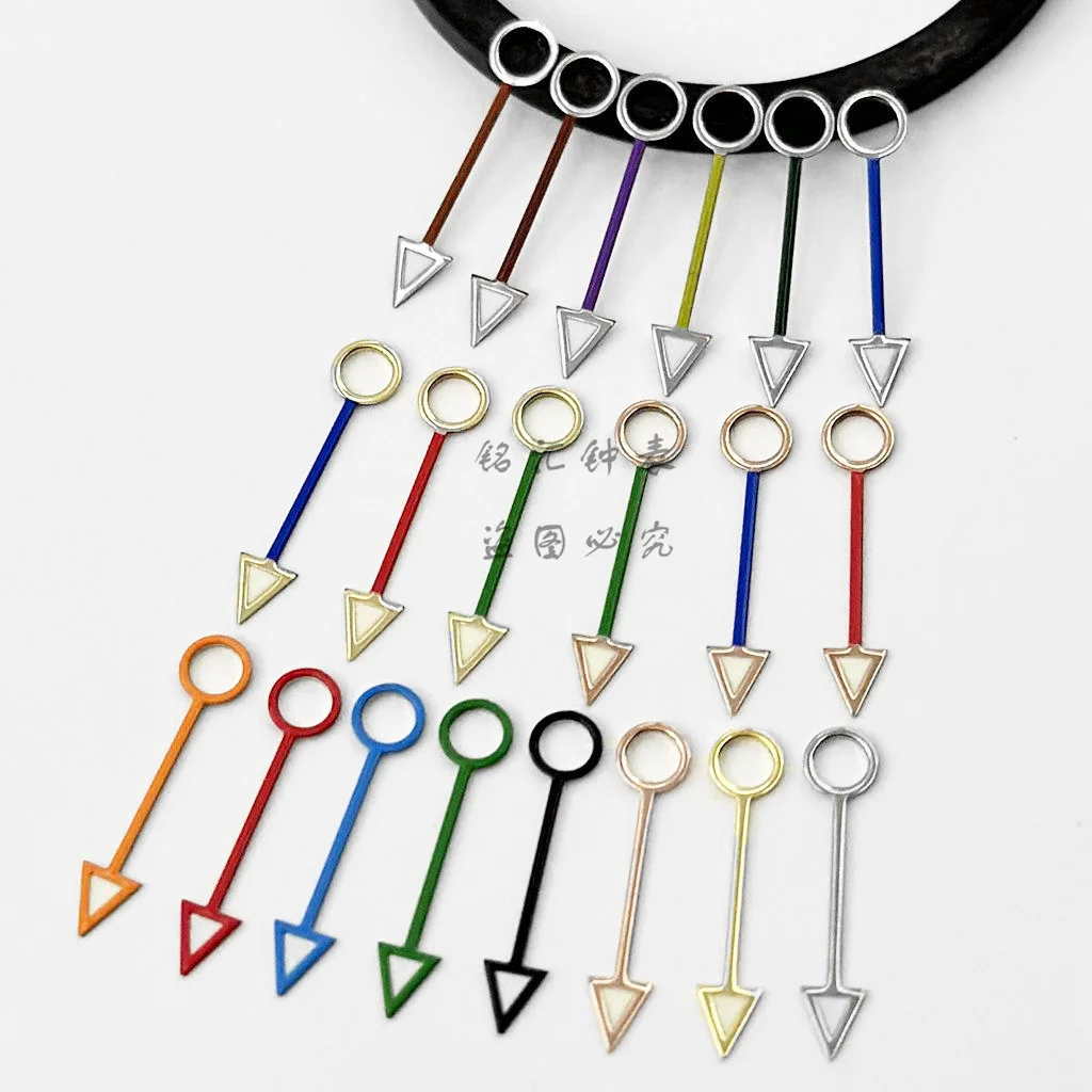 NH34-12-5MM-GMT-Silver-Gold-Black-Orange-Blue-Red-GMT-Hands-Green ...