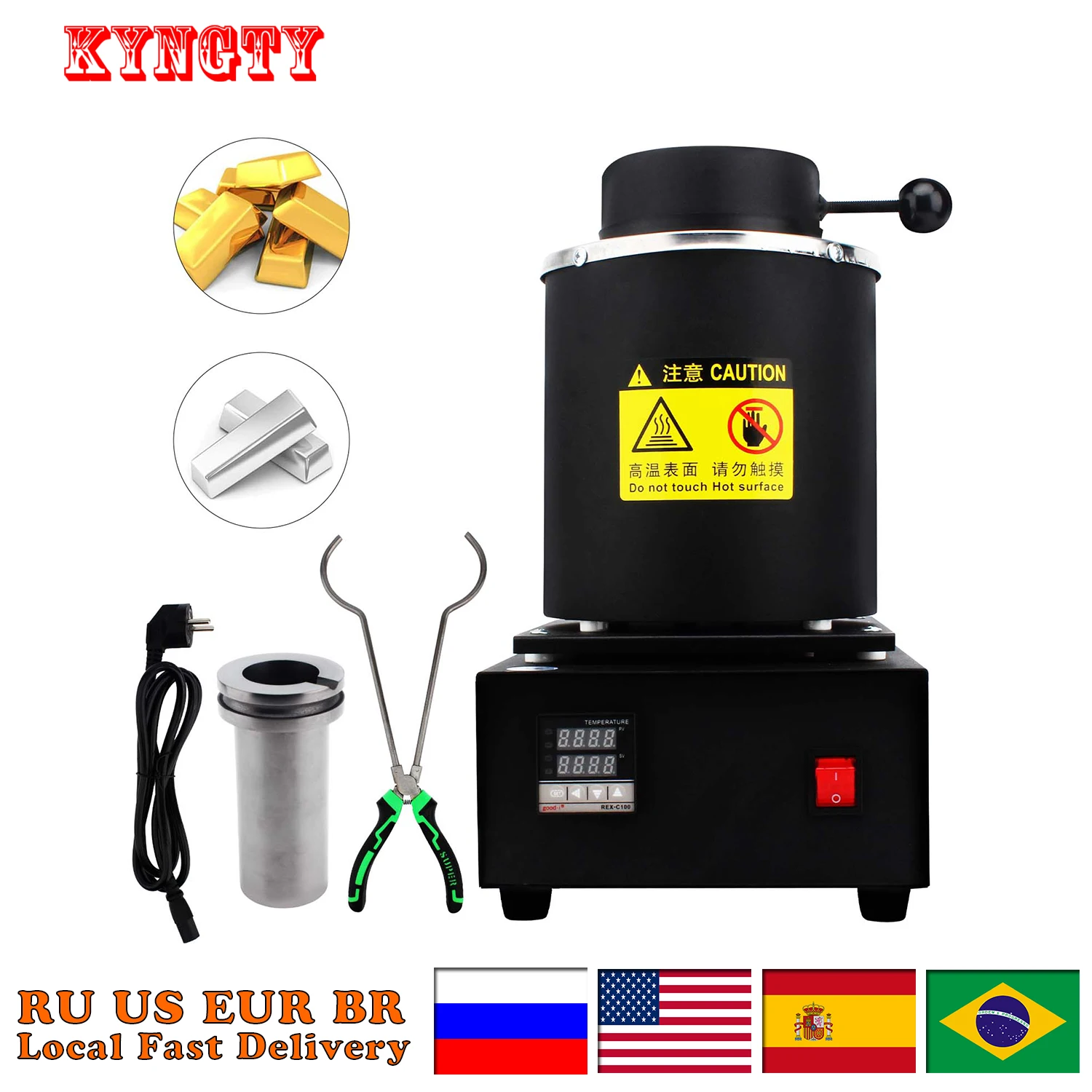 Melting Gold Furnace