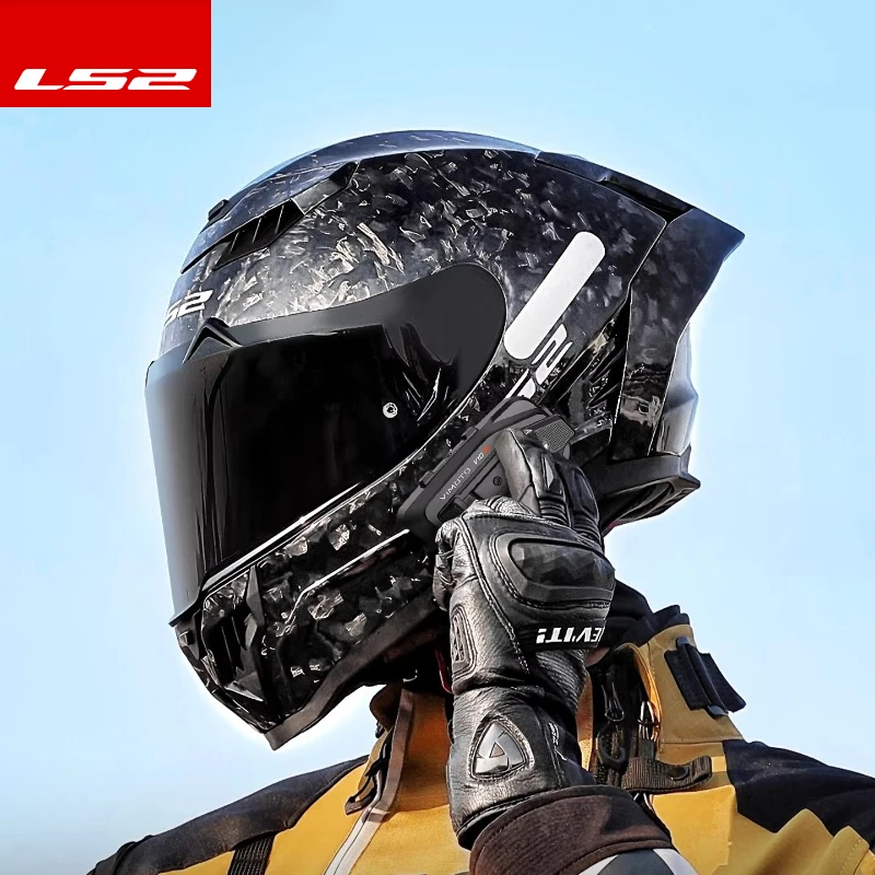 2026 NEW Ls2 FF807 Motorcycle Helmet 6k Carbon Fiber Men Sport Bike ...