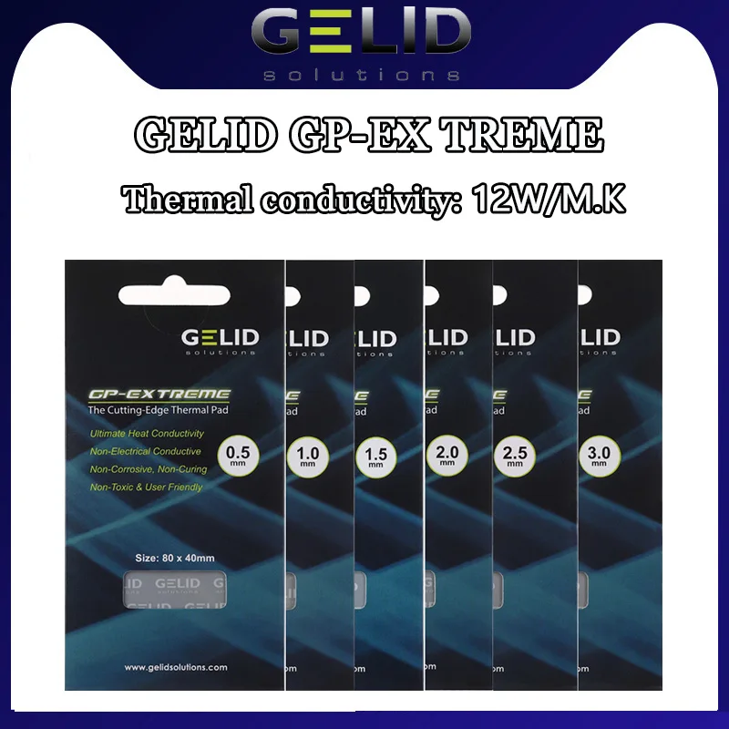GELID GP-EXTREME/ULTIMATE Multi-size high-performance thermal pad CPU ...