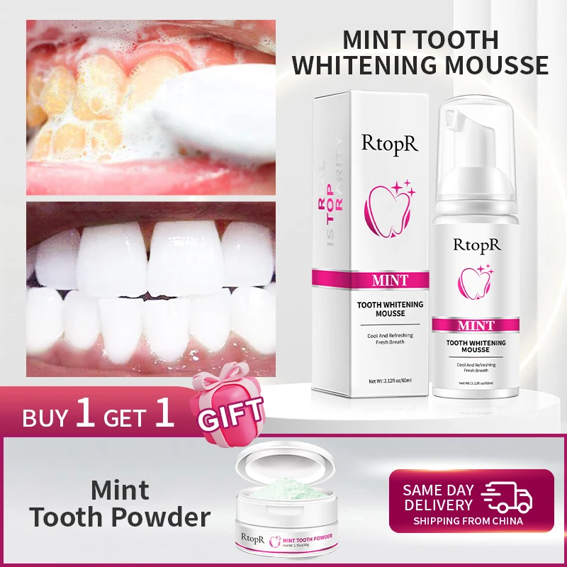 RtopR-Teeth-Cleaning-Mousse-Tooth-Powder-Teeth-Whitening-Tartar ...