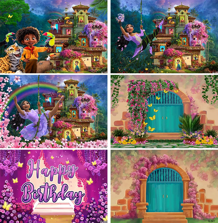 Suministros de fiesta de cumpleaños para niñas y niños, pancarta de feliz cumpleaños ...