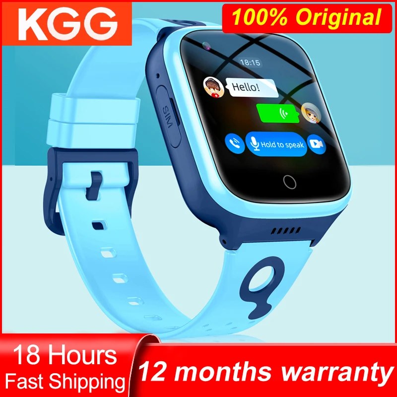 4G-Kids-Smart-Phone-Watch-With-1000mAh-Big-Battery-Video-Call-GPS-SOS ...