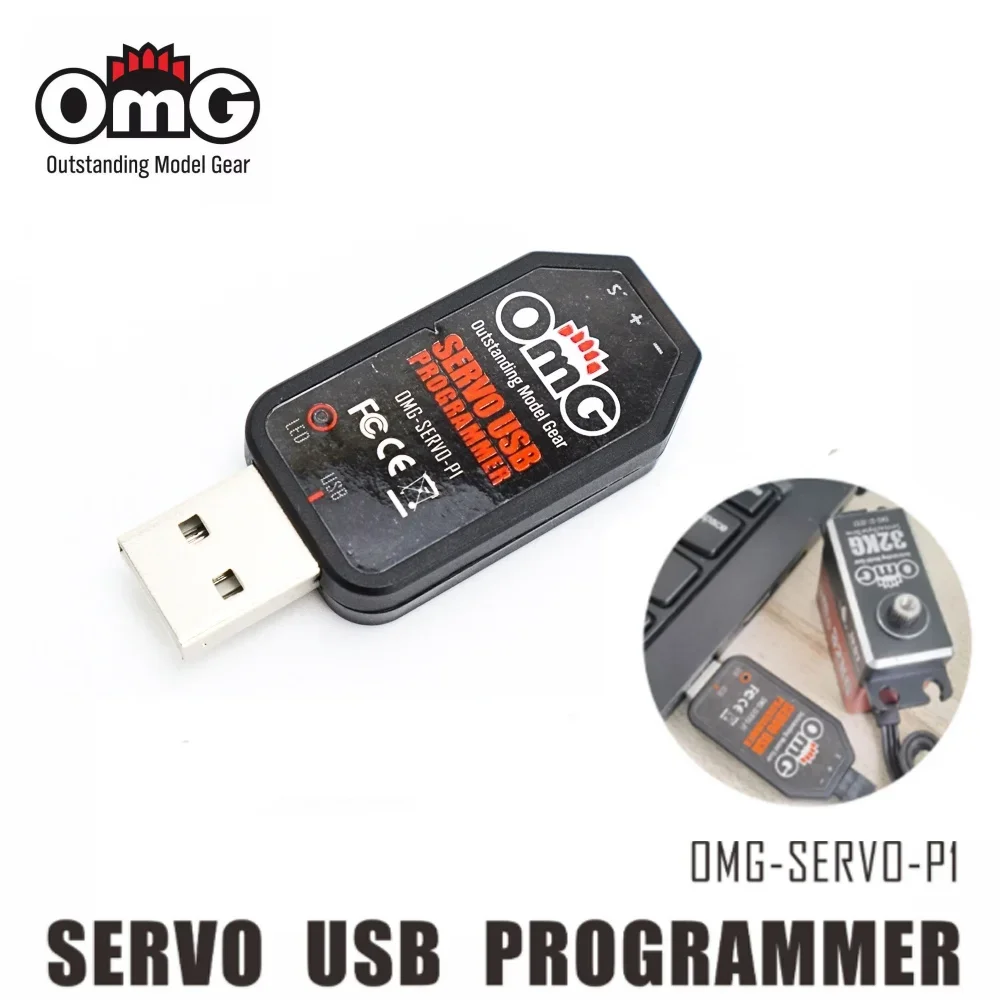 OMG USB 설정 카드 서보 USB 프로그래머 OMG-SERVO-P1 RCOMG 서보 시리즈 RC OMG용 무료 설치 드라이버 ...