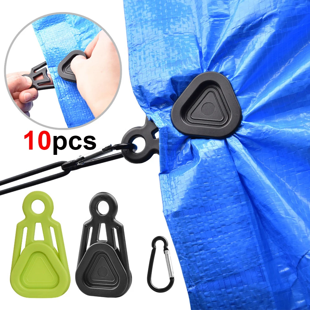 Personality recommendation Shop Now 10 Pcs Tent Clip Fixed Windproof ...