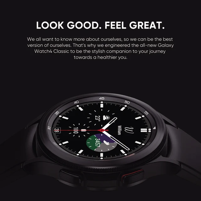 Samsung Galaxy Watch 4 Classic 46mm SM-R890 Smartwatch Bluetooth 1.4 ...