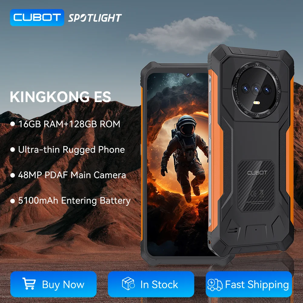 World-Premiere-Cubot-KINGKONG-ES-Rugged-Smartphone-Ultra-thin-Rugged ...