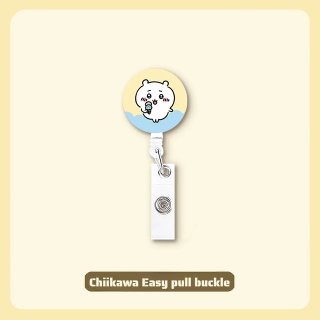 Chiikawa ID Card Retractable Card Case - Chiikawa Plush