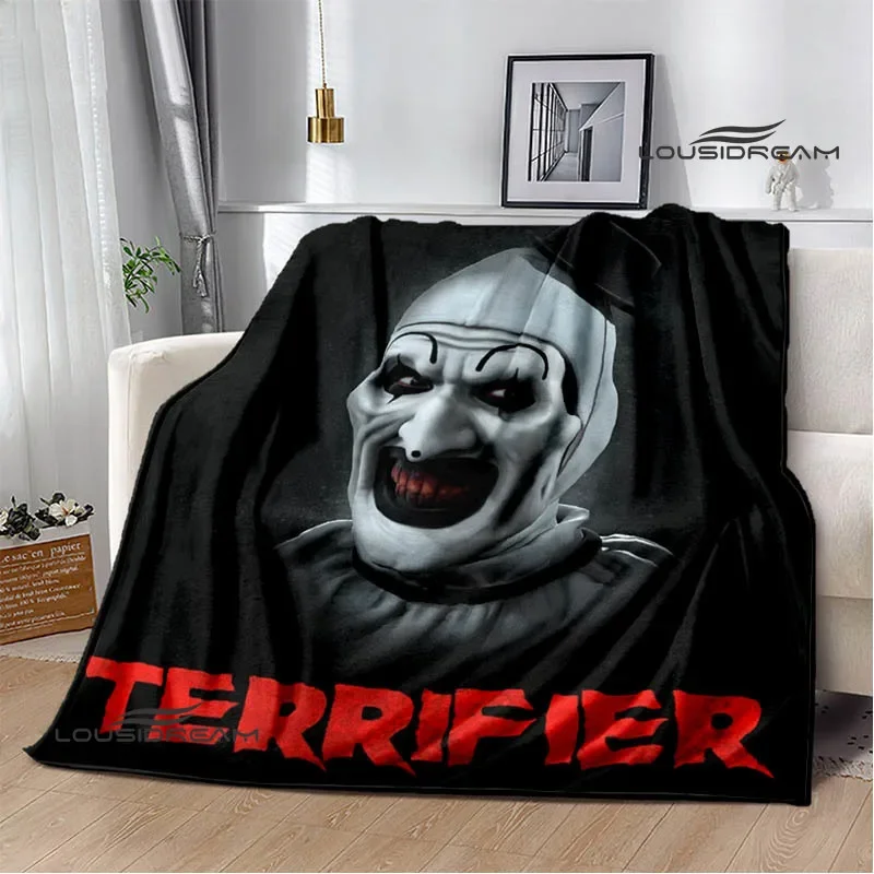 Terrifier Horror Movie Printing Blanket Fashion Warm Flannel Soft And ...