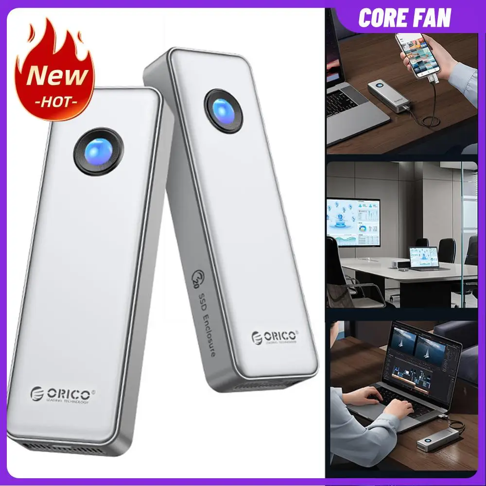 RGB-40Gbps-USB4-SSD-Case-with-Cooling-Fan-M-2-NVME-SSD-Hard-Drive-Case ...