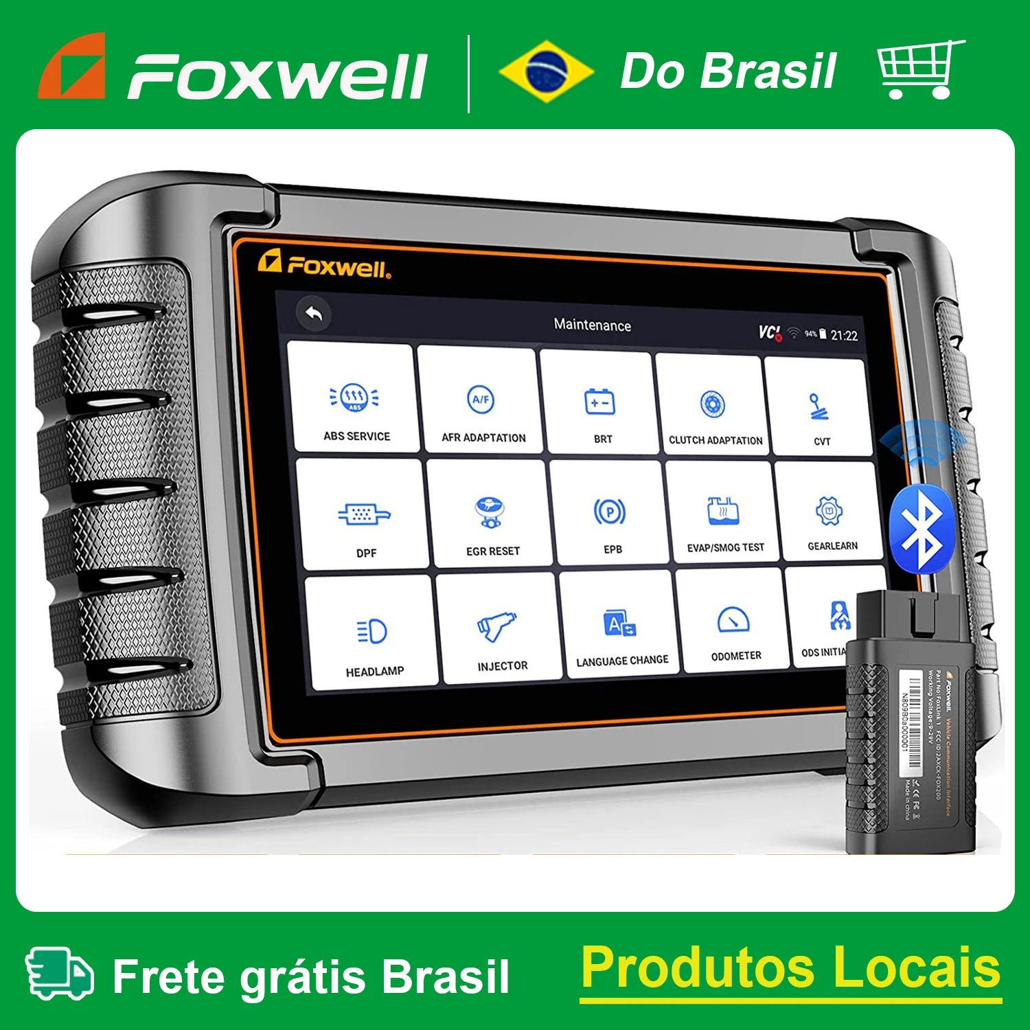 FOXWELL-NT809BT-OBD2-Bluetooth-Scanner-Automotivo-Active-Test-30-Reset ...
