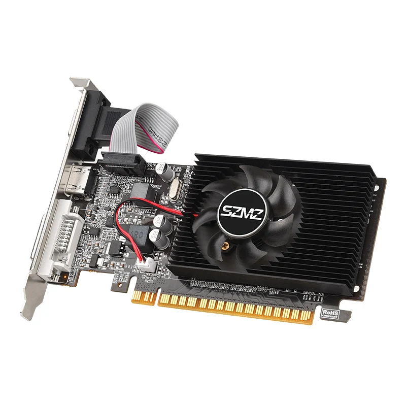 Placa gráfica TISHRIC GT210 DDR3 1GB GDDR3 64Bit GPU GT 210 VGA ...