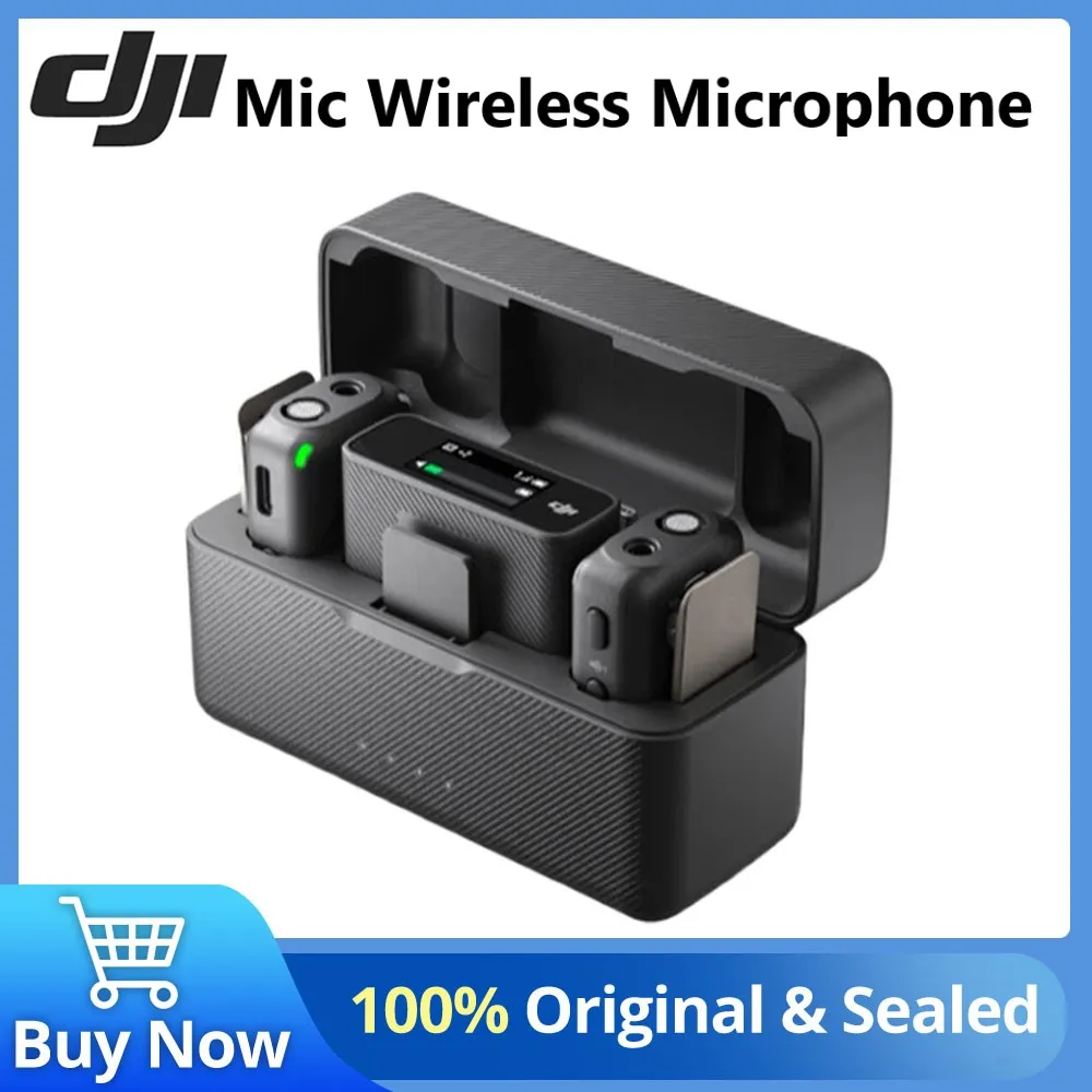 DJI-Mic-Microfone-Sem-Fio-Equipamento-Profissional-de-Est-dio-de-Grava ...