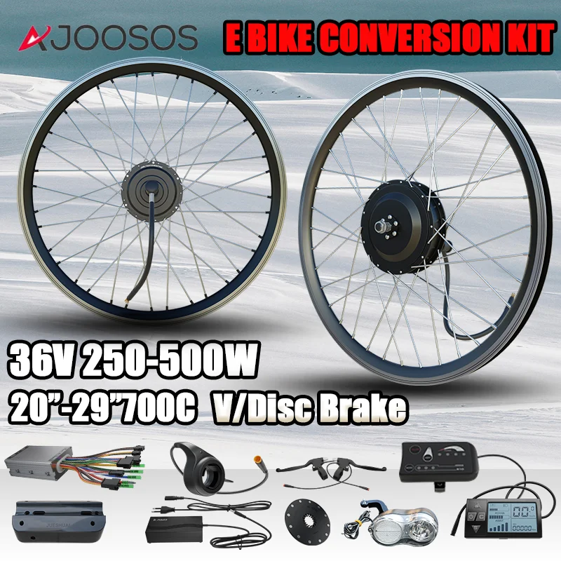 36V-250W-350W-500W-EBike-Motor-Wheel-Kit-with-LED-LCD-Display-20-29 ...