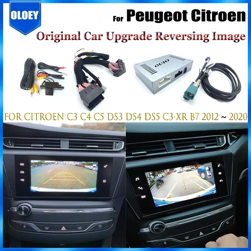 Reversing-camera-for-Peugeot-Citroen-C3-C4-C5-DS3-DS4-DS5-C3-XR-B7-2012 ...