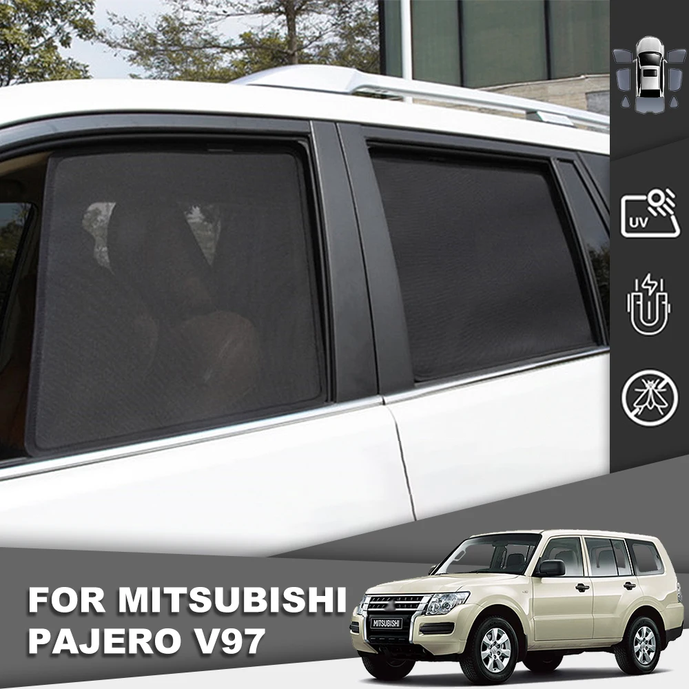 For Mitsubishi Pajero Montero Shogun 2006 2021 Magnetic Car Sunshade ...